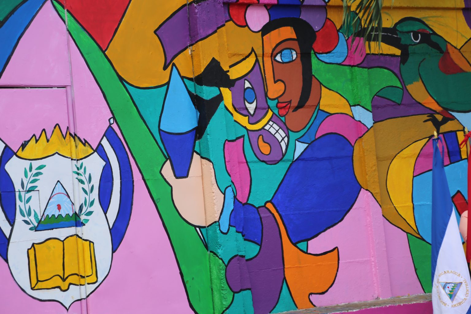 Estudiantes del Colegio 14 de Septiembre inauguran mural artístico ...